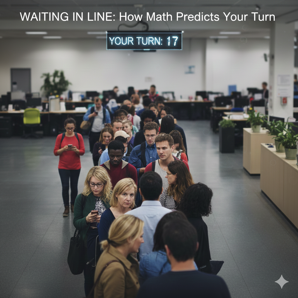 Waiting in Line: How Math Predicts Your Turn | by Authawich N. | Jan ...