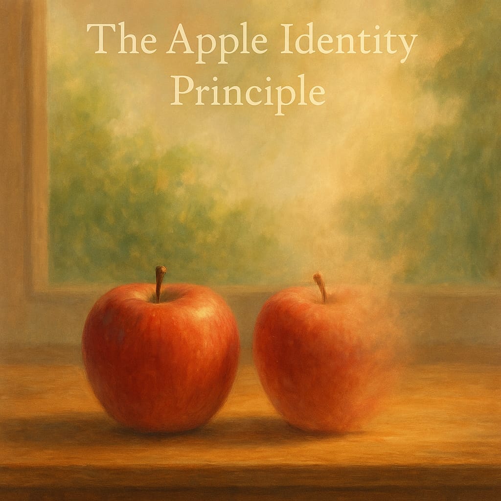The Apple Identity Principle. By Om Parshwanath Sadawarte | by Om ...