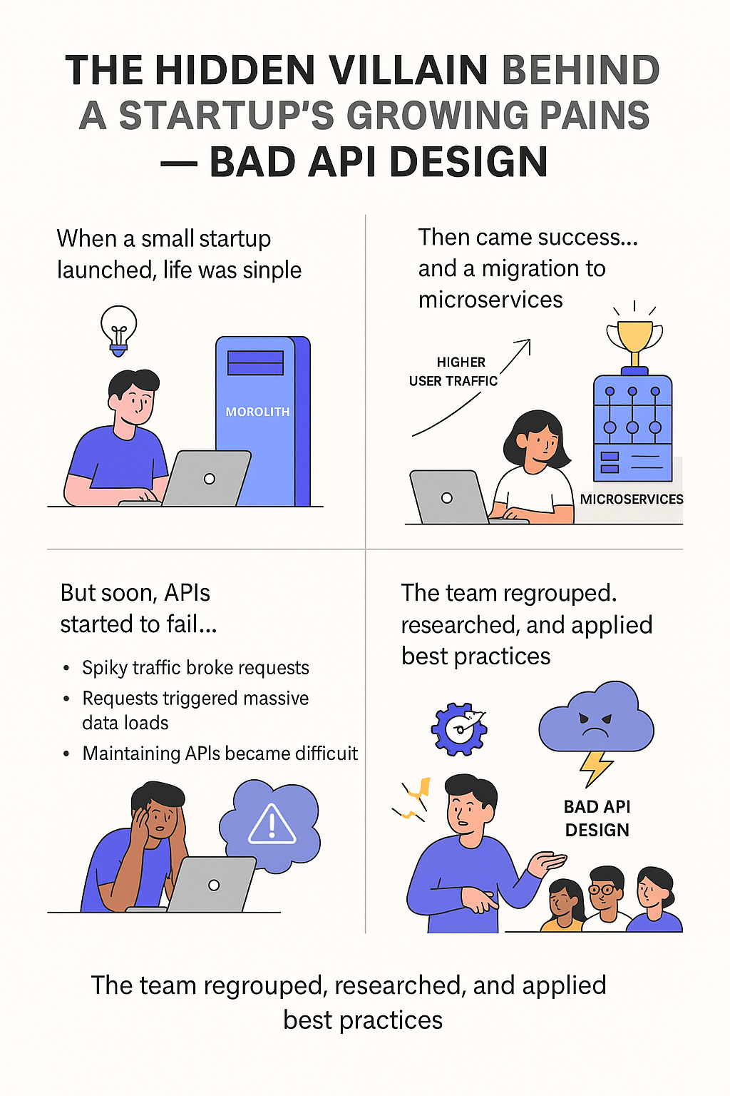 6 Best Practices for API Design. The Hidden Villain Behind a Startup’s ...