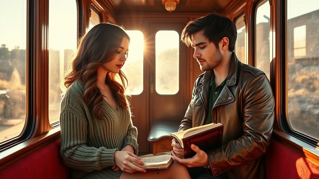 The Train to Tomorrow (Part 1). Rosalind’s journey begins with a seat… | by edarit | Feb, 2025 ...