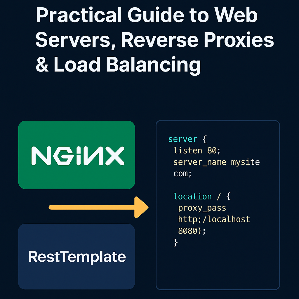 NGINX for Developers: Practical Guide to Web Servers, Reverse Proxies & Load Balancing | by ...