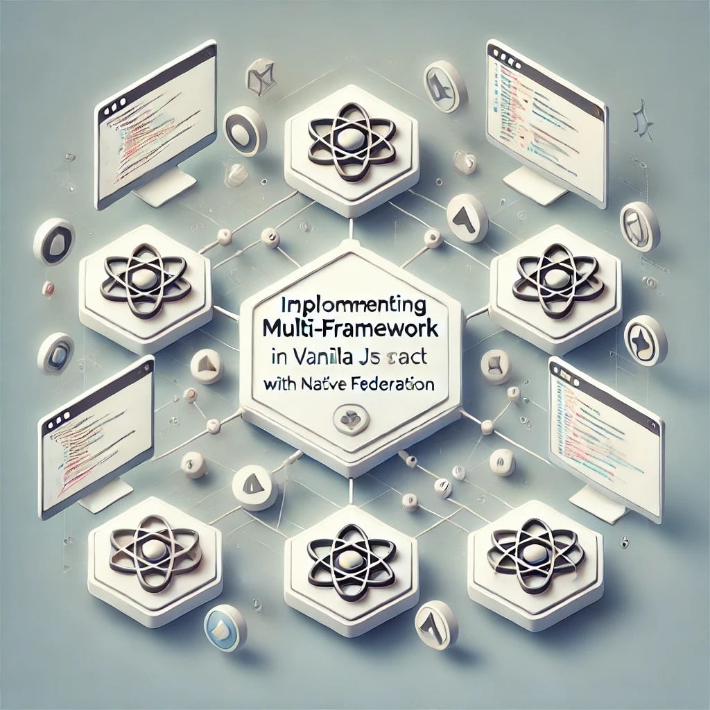 Implementing Multi-Framework in Vanilla JS with Native Federation | by Dheerendra Singh | Medium