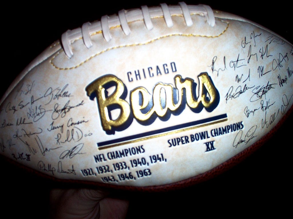 Top 10 Chicago Bears from 1965 Forward | by Larrylambert | Letters from ...