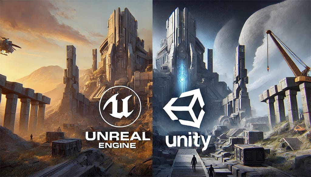 Unreal Engine vs Unity. Unreal Engine ve Unity, oyun geliştirme… | by ...