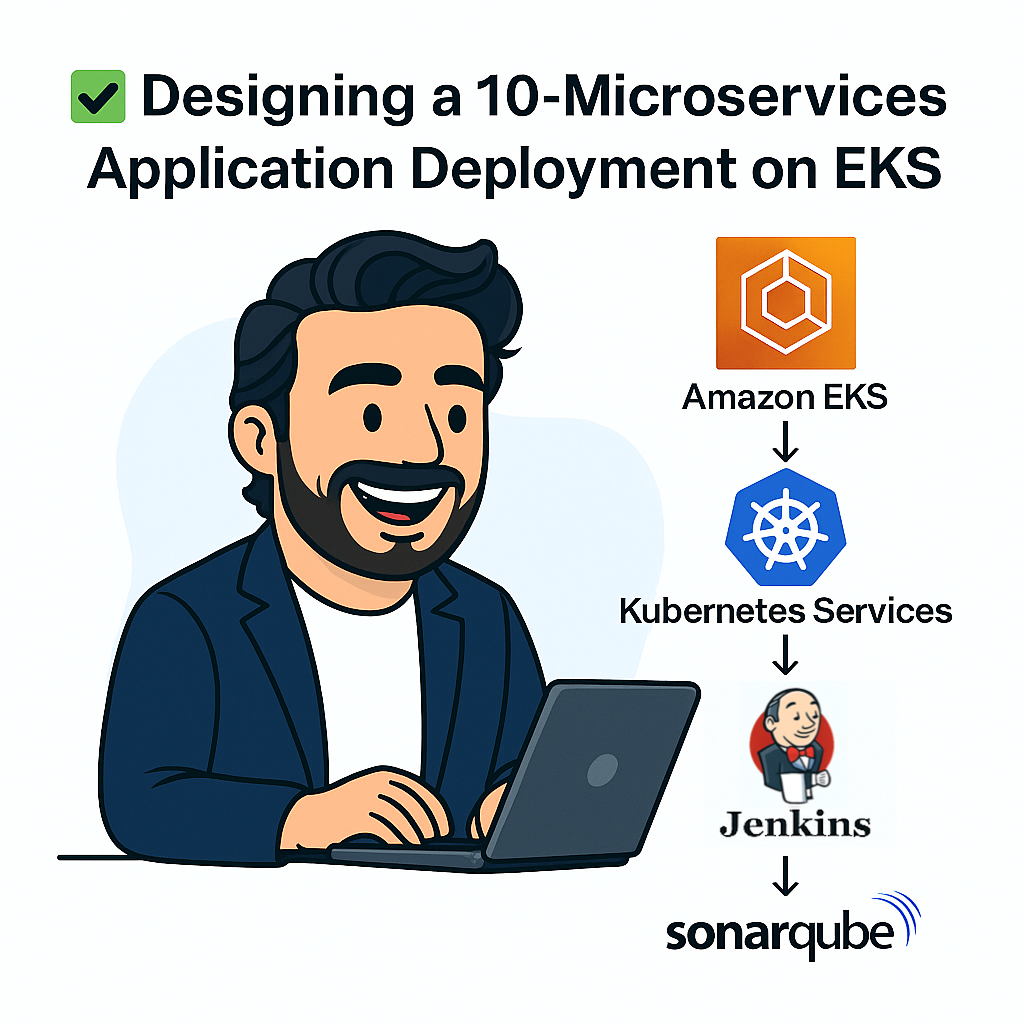 🧠 Project Overview: Designing a 10-Microservices Application Deployment on EKS | by Jason Yasha ...