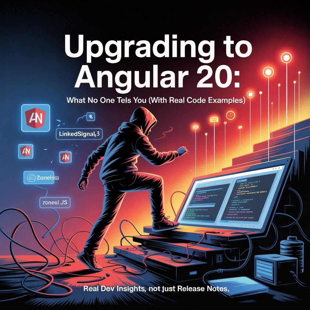 Upgrading to Angular 20: What Developers Need to Know (Beyond the Changelog) | JavaScript in ...