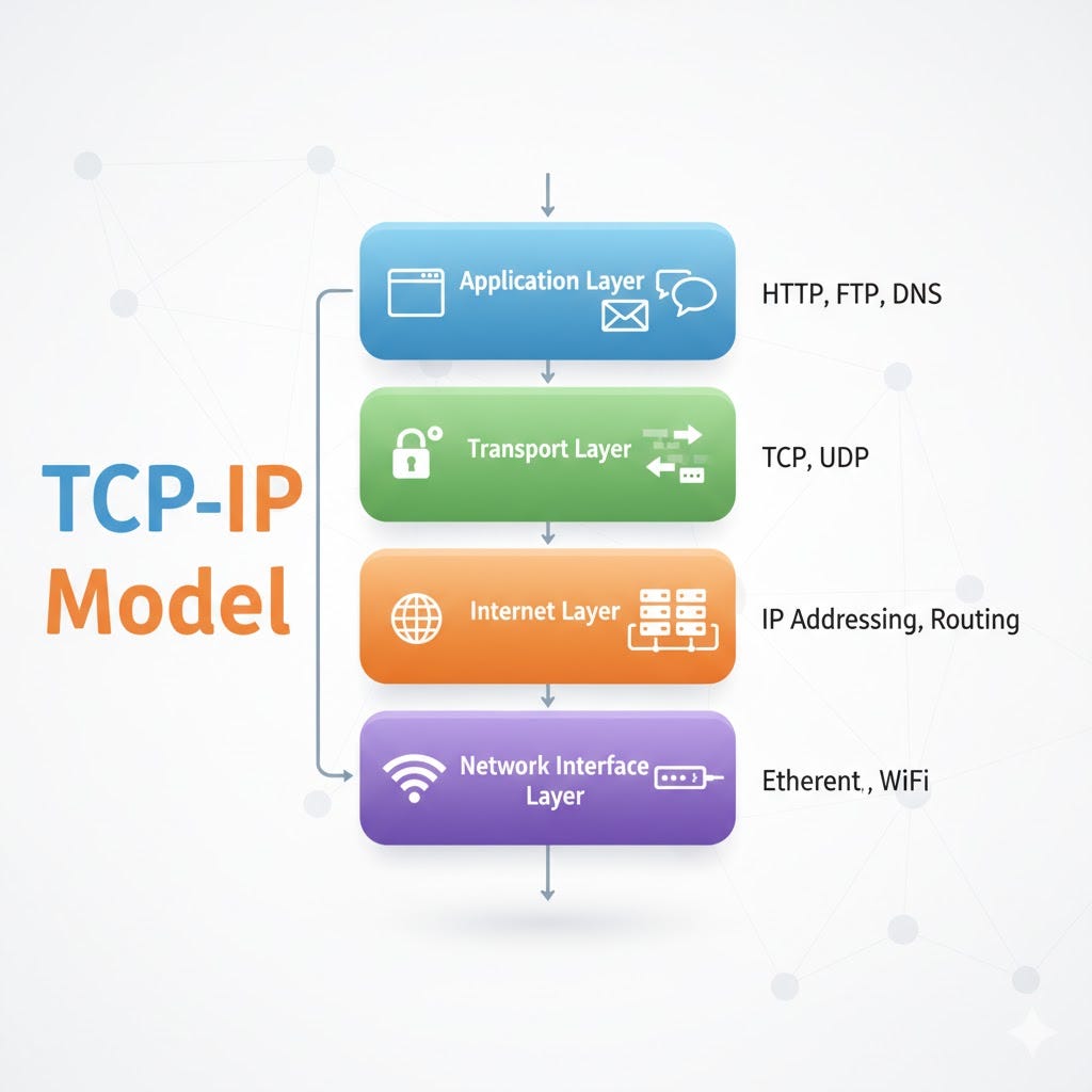 TCP/IP Model: Understanding How Communication Happens Over the Internet ...