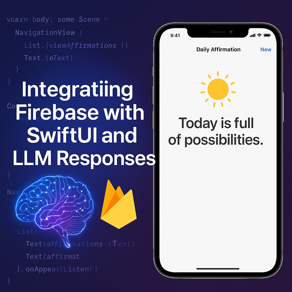 Integrating Firebase With Swiftui And Llm Gpt Responses Build Smart 3330