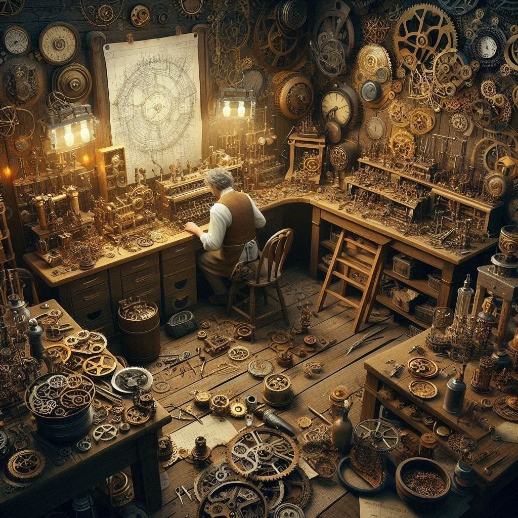 The Man Who Fixed Clocks ⏳. — Some people mend more than time | by An ...