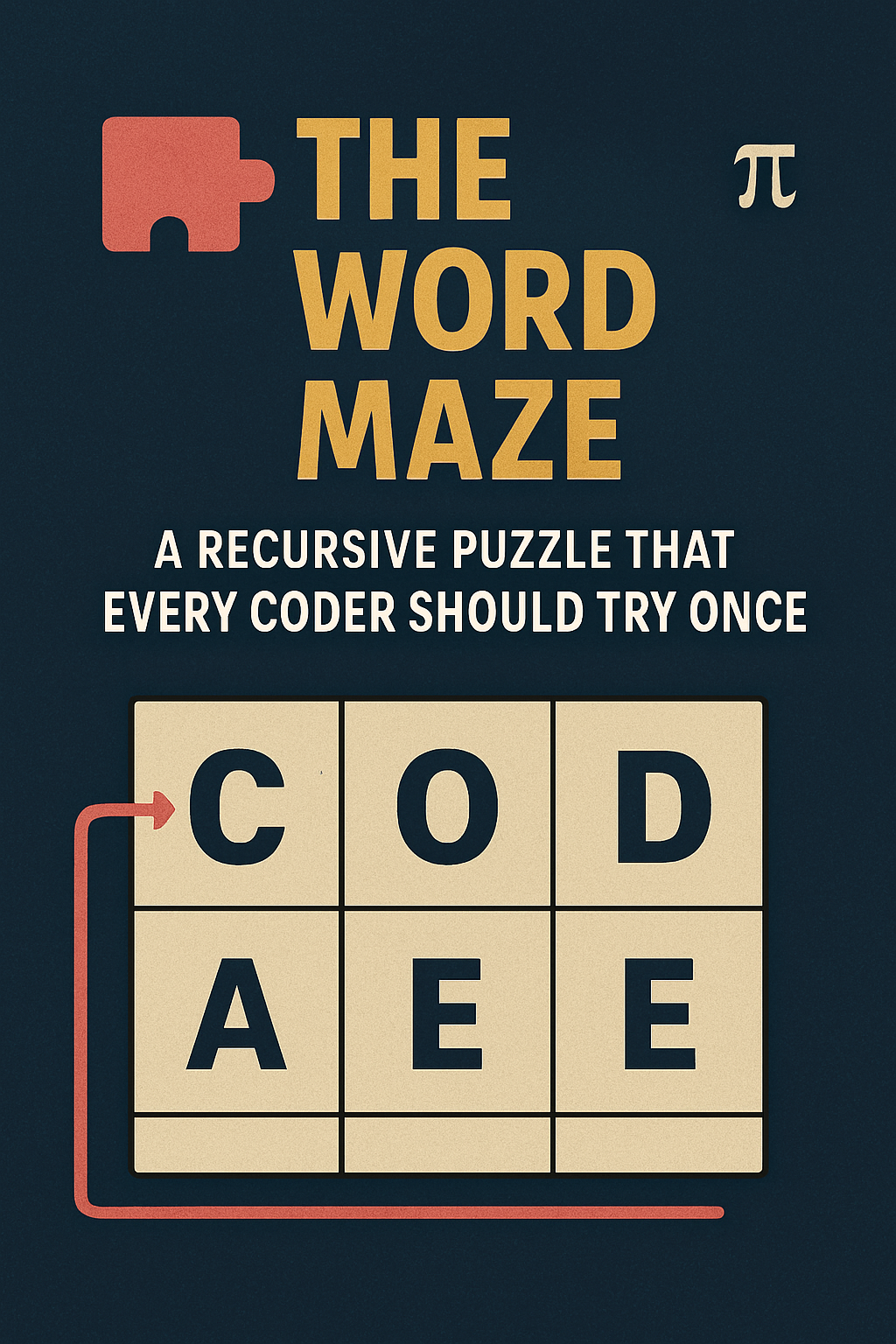 🧩 The Word Maze: A Recursive Puzzle That Every Coder Should Try Once ...
