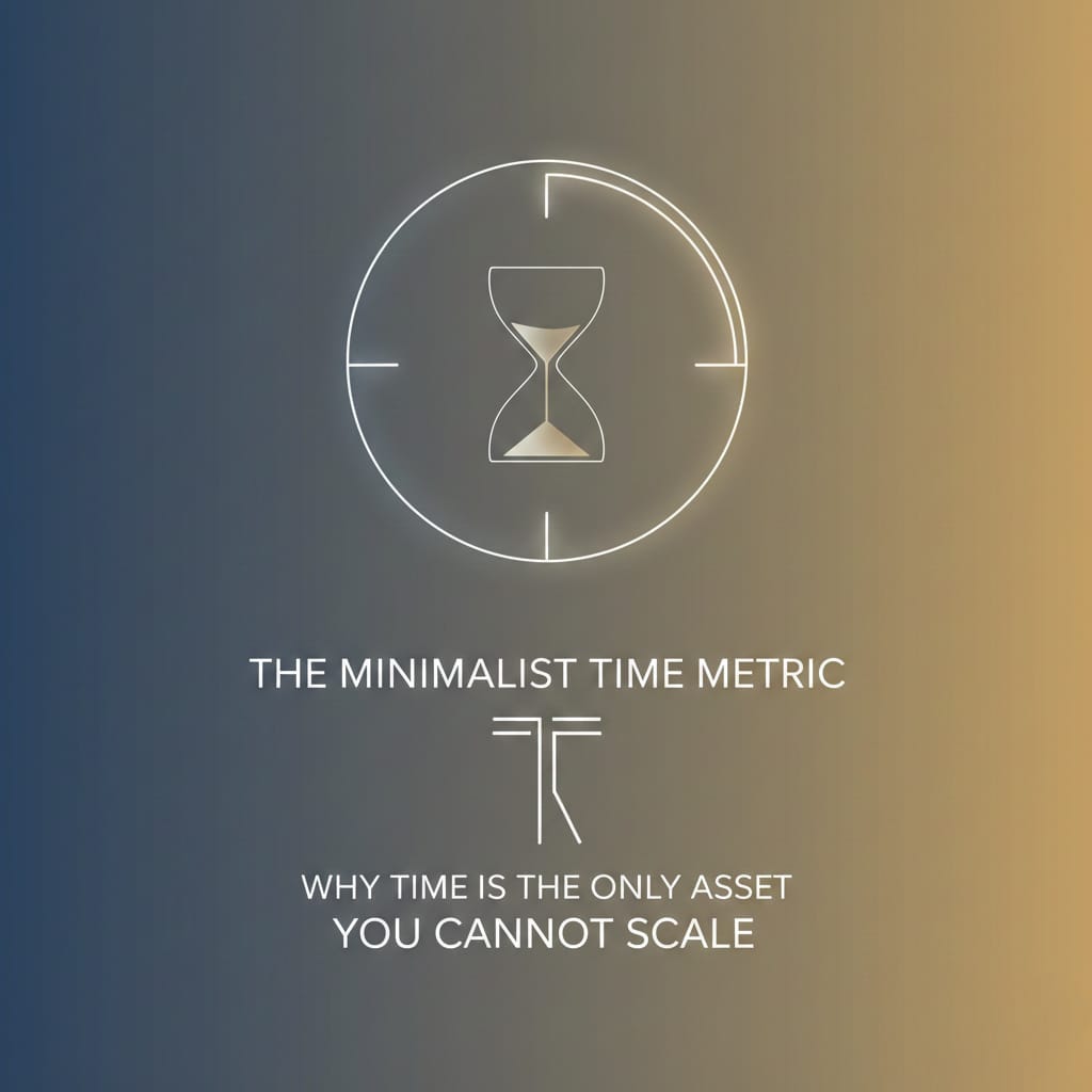 The Minimalist Time Metric: Why Time is the Only Asset You Cannot Scale ...