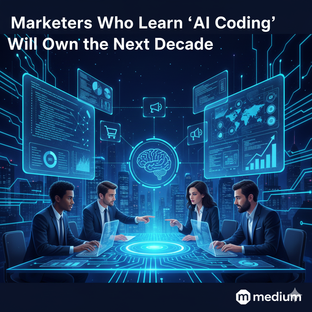 Marketers Who Learn ‘AI Coding’ Will Own the Next Decade. | by Raahat ...