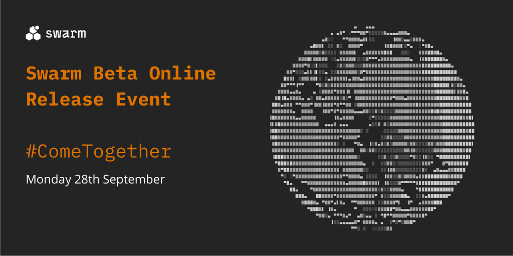 Swarm Beta Launch Event Program — Come together on 28th September! | by ...
