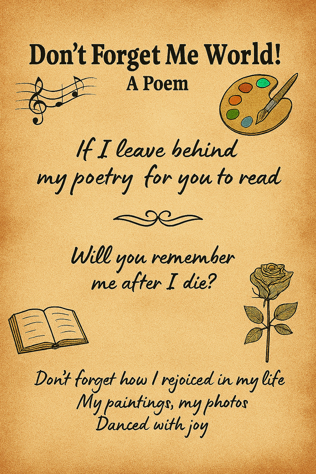 Don’t Forget Me World!. A poem | by Naomi E. Kennedy | The Lark | Nov ...