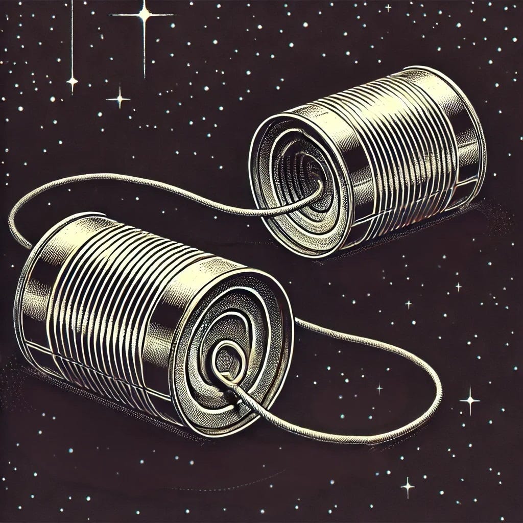 Tin Cans and String. Transmission received: 16:42 GMT… | by ...