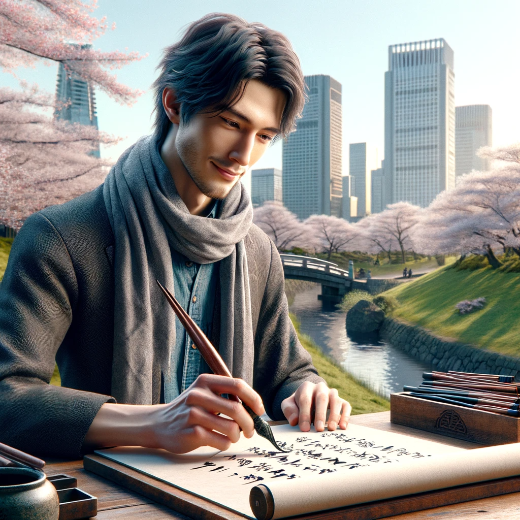 Ink and Intertwine: Kenji’s Ikigai Journey | by HandSark | Medium