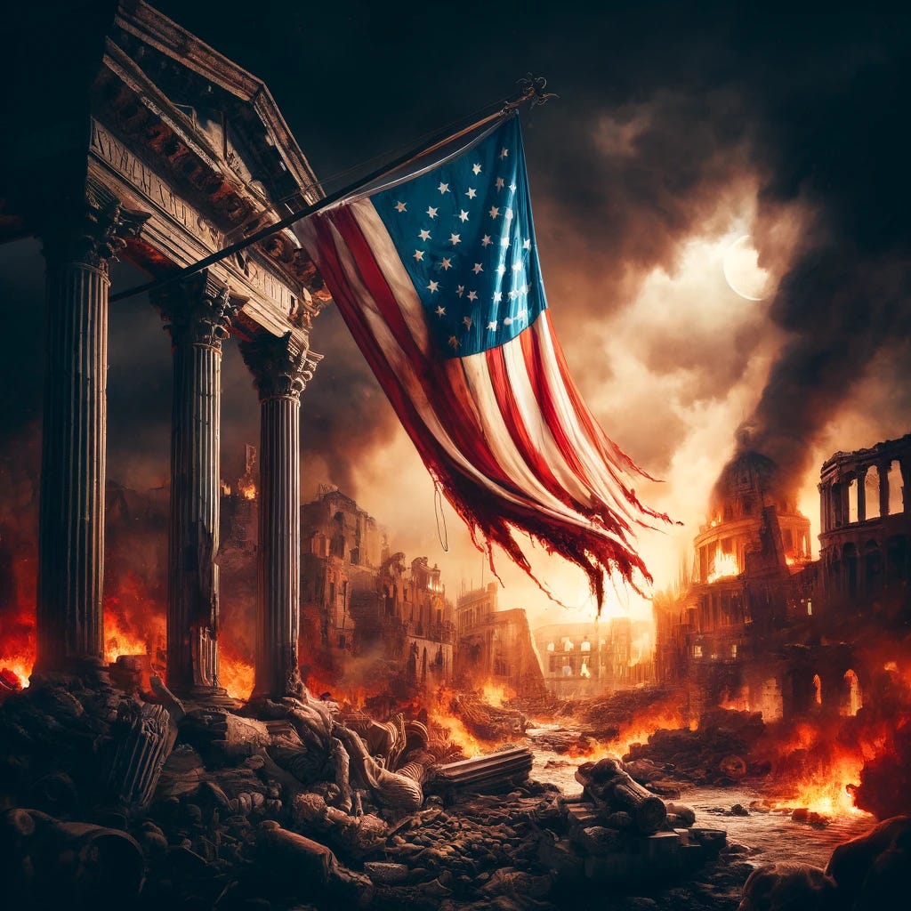 The Decline and Fall of the American Empire | by Michael John Scott ...