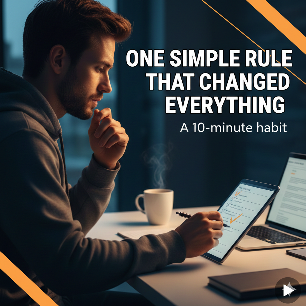 One Simple Rule That Quietly Changed My Life | by Aura.writer | Dec ...