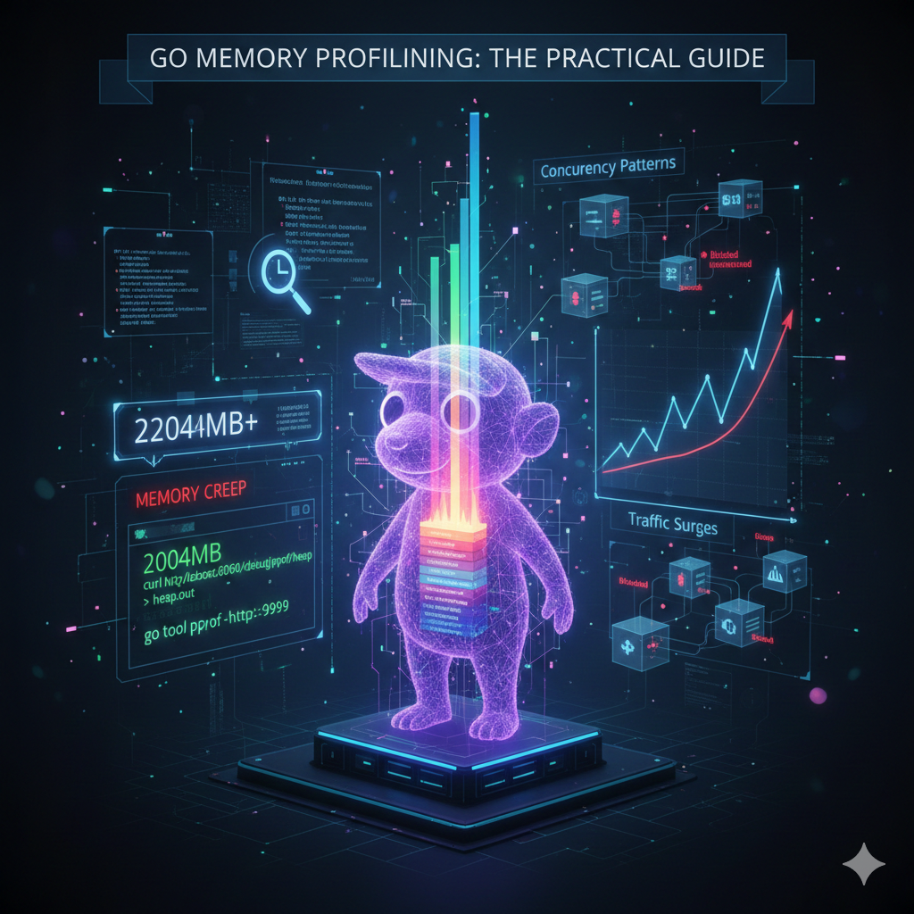 Go Memory Profiling & Performance Debugging: A Real-World Guide to pprof | by Serif Colakel | Medium
