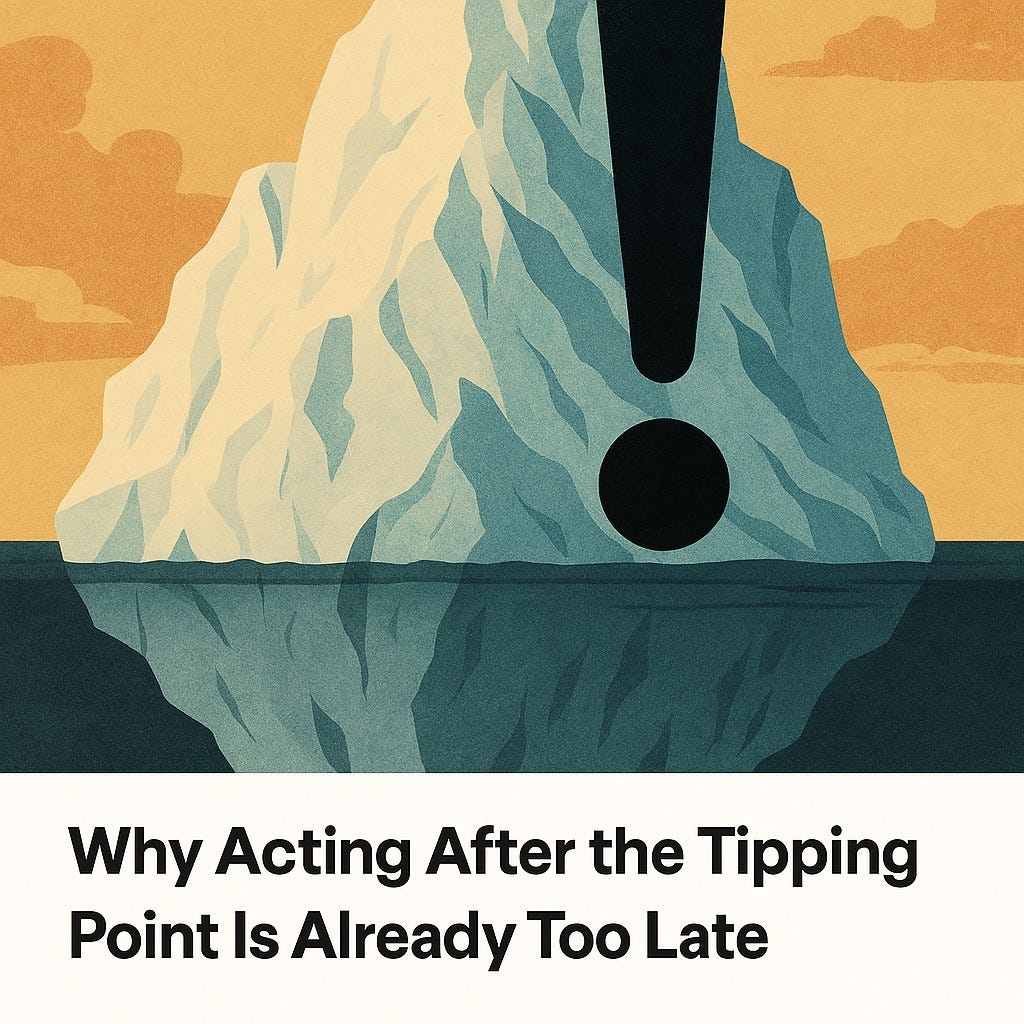 Why Acting After the Tipping Point Is Already Too Late | by Hirosism ...