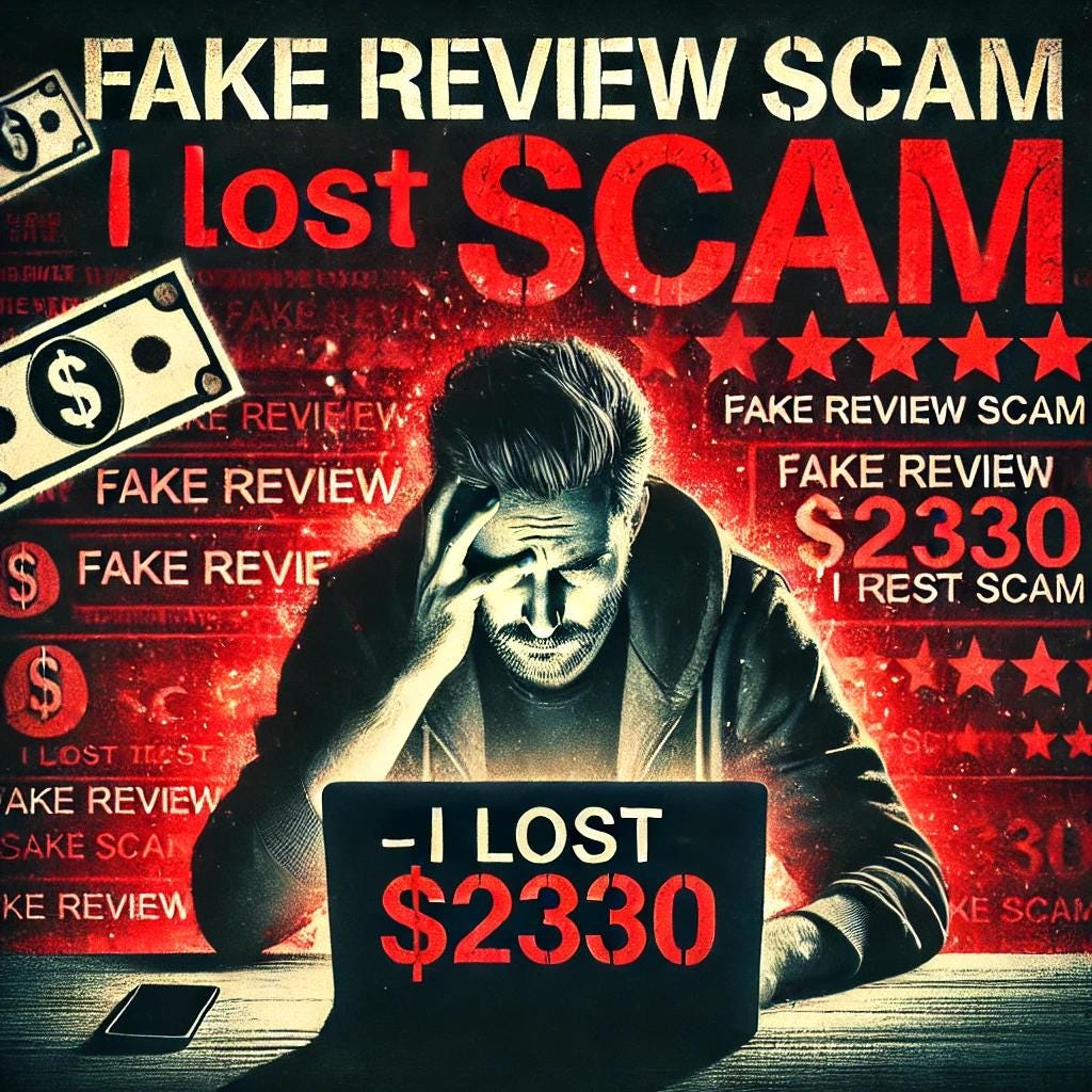 Fake Review Scam — I Lost $2330 in a Day | by Pankaj Suyal | Never Stop ...