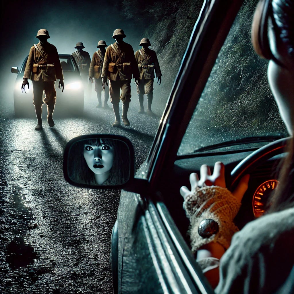 The Soldiers in the Dark: A Nightmare on an Empty Road | by Lucian Crow ...