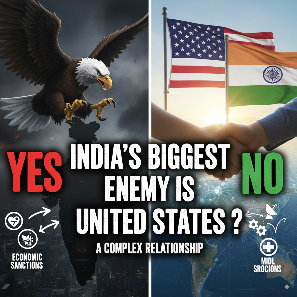 India Biggest Enemy is United States yes and No | by Aaryan | Write A ...