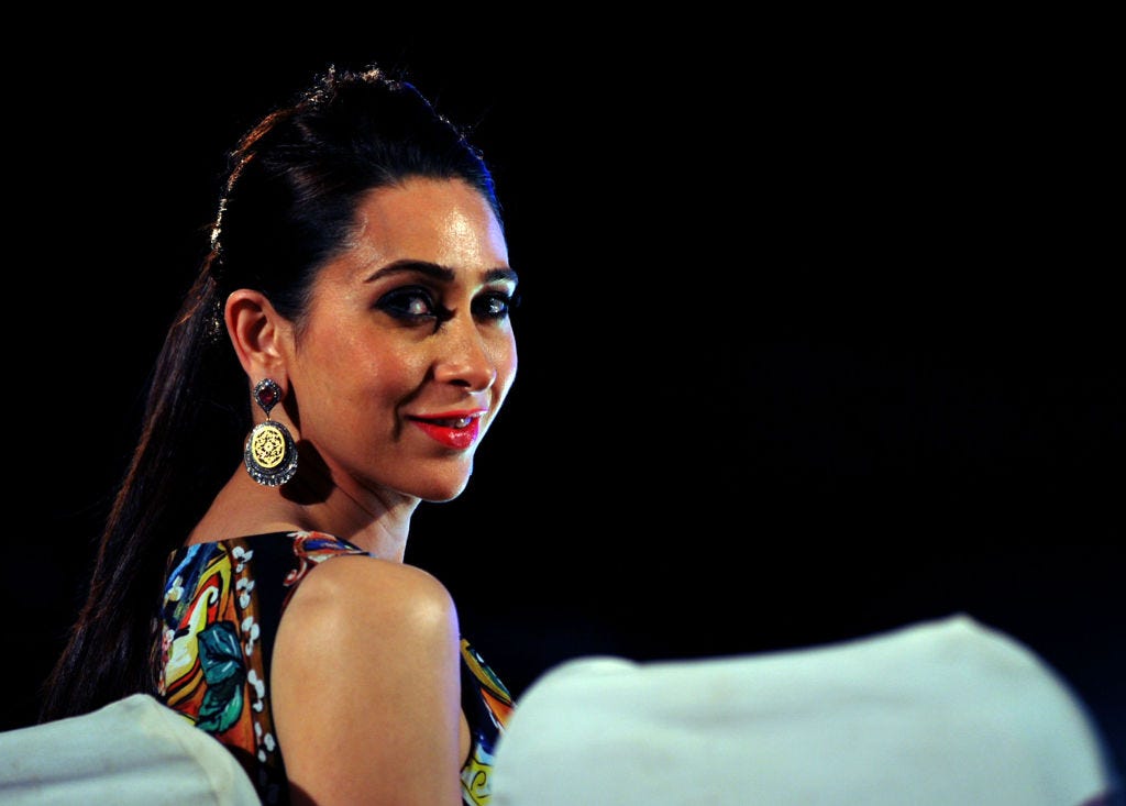 Karisma Kapoor: 50 and fabulous. SHE may have slowed down dramatically… | by India_weekly | Jun ...
