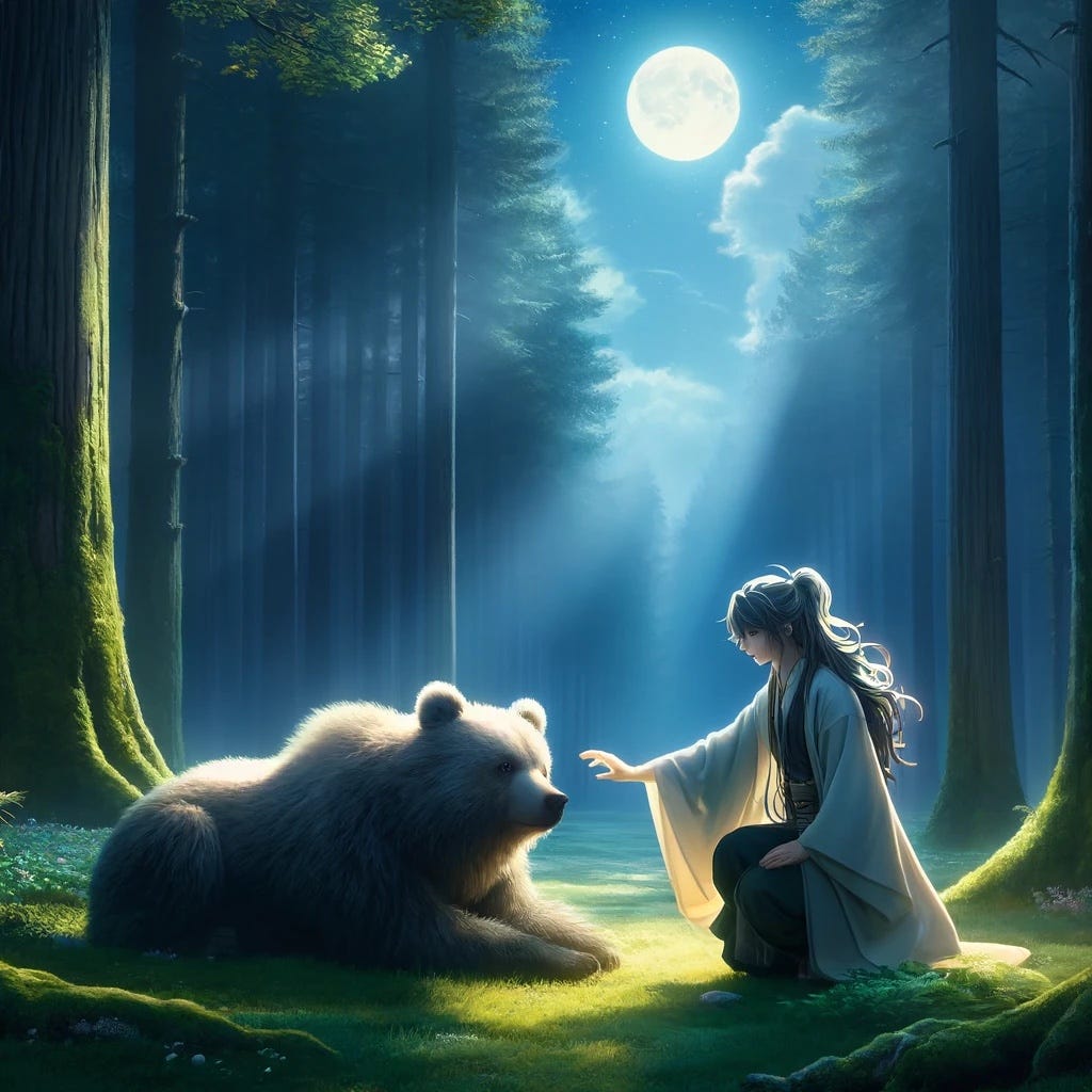 The Healer and the Bear: A Myth of Strength and Transformation | by ...