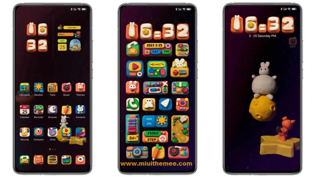 Transform Your Phone with the Stunning Rabbit on Moon MIUI Theme - A_T ...