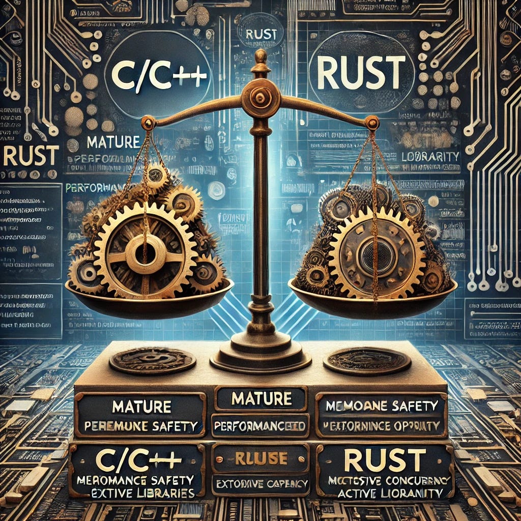 The Tipping Point: Could Rust Replace C/C++ in Modern Development? | by ... The Tipping Point: Could Rust Replace C/C++ in Modern Development? | by ...
