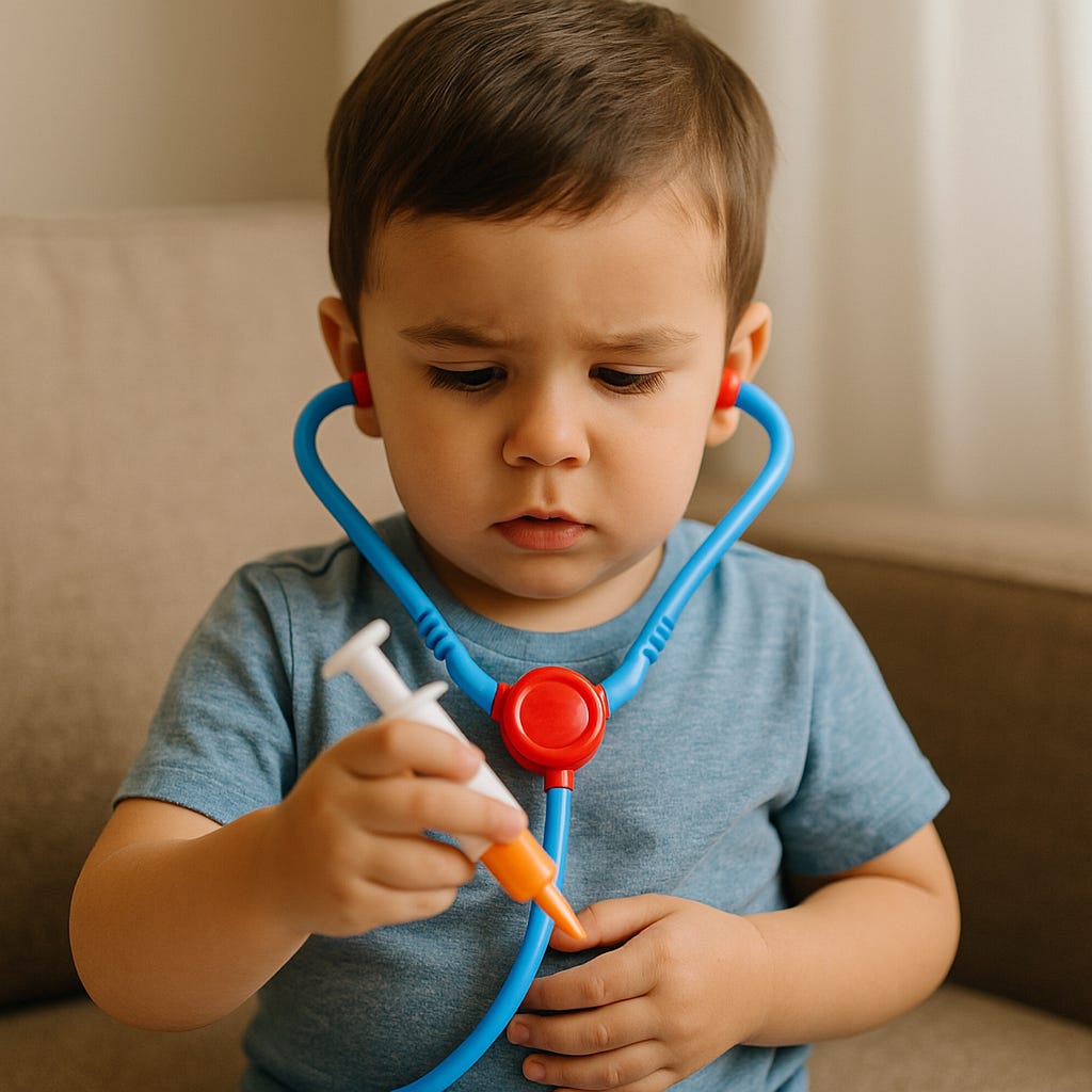 My Nephew, My Heart: The Cutest Little Doctor-in-Training | by Emi ...