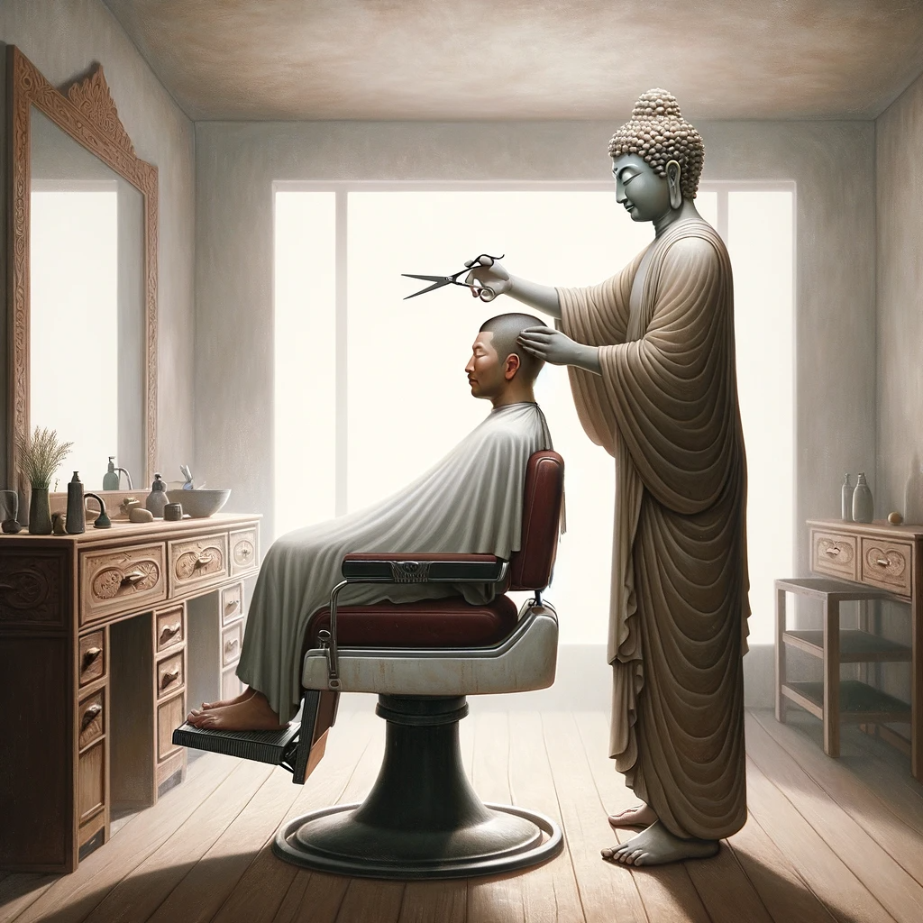 Buddha is a Barber - The Shortform - Medium