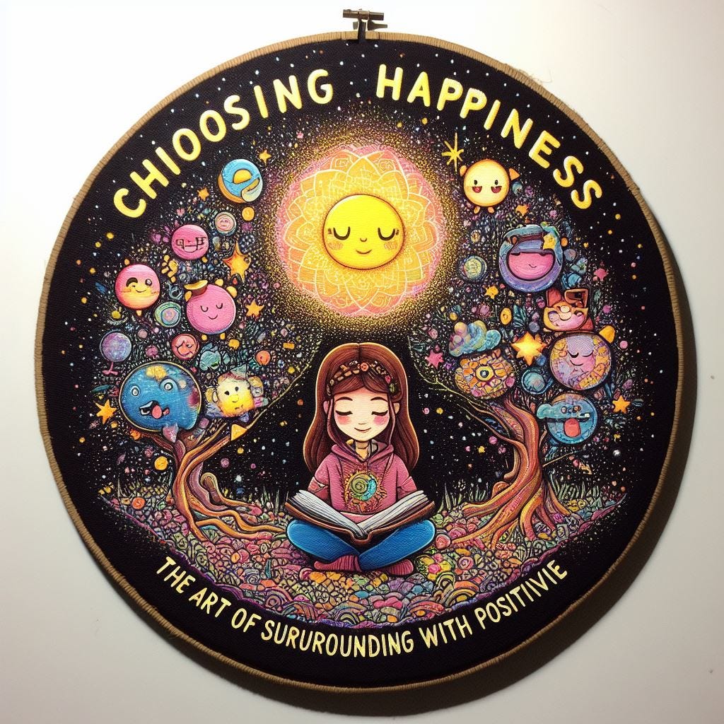 “Choosing Happiness: The Art of Surrounding Yourself with Positivity ...