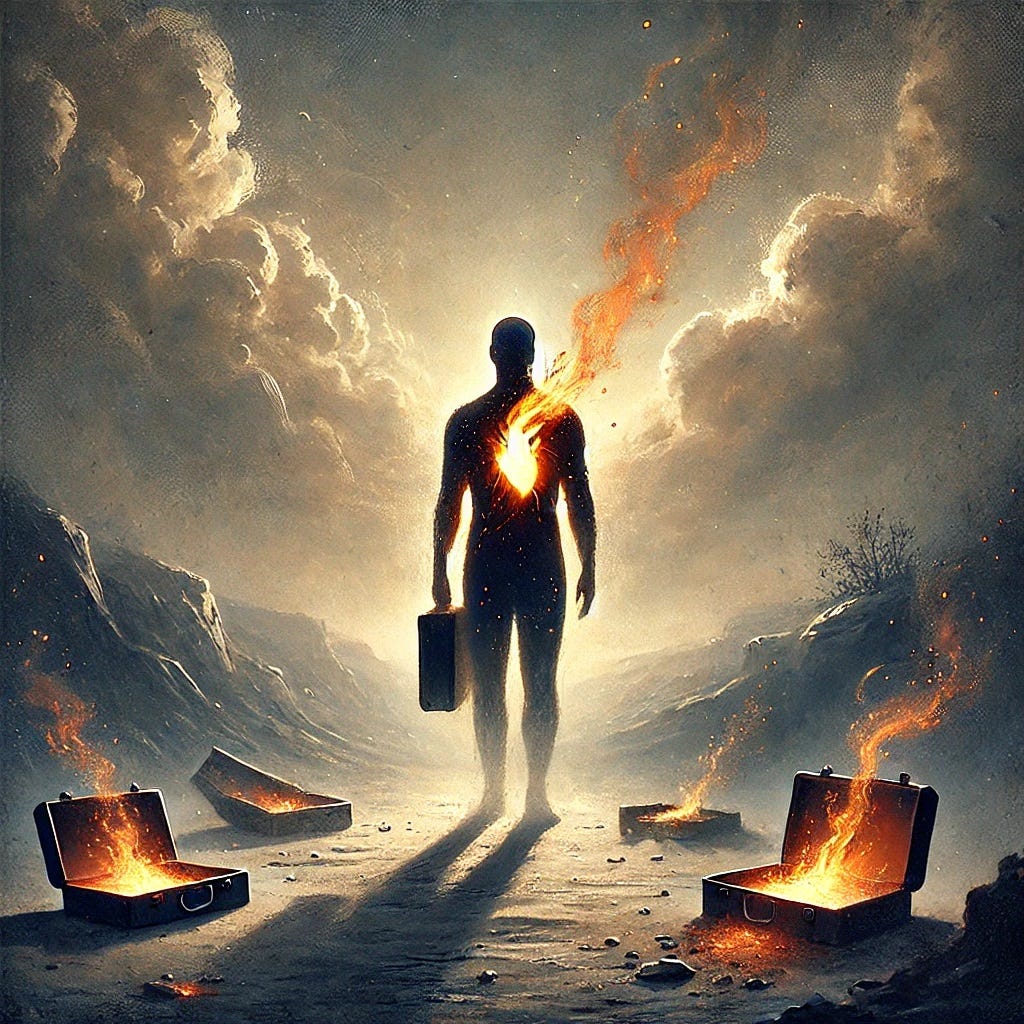 Catch a fire. Healing doesn’t come with a flash of… | by BC Larsen | Medium