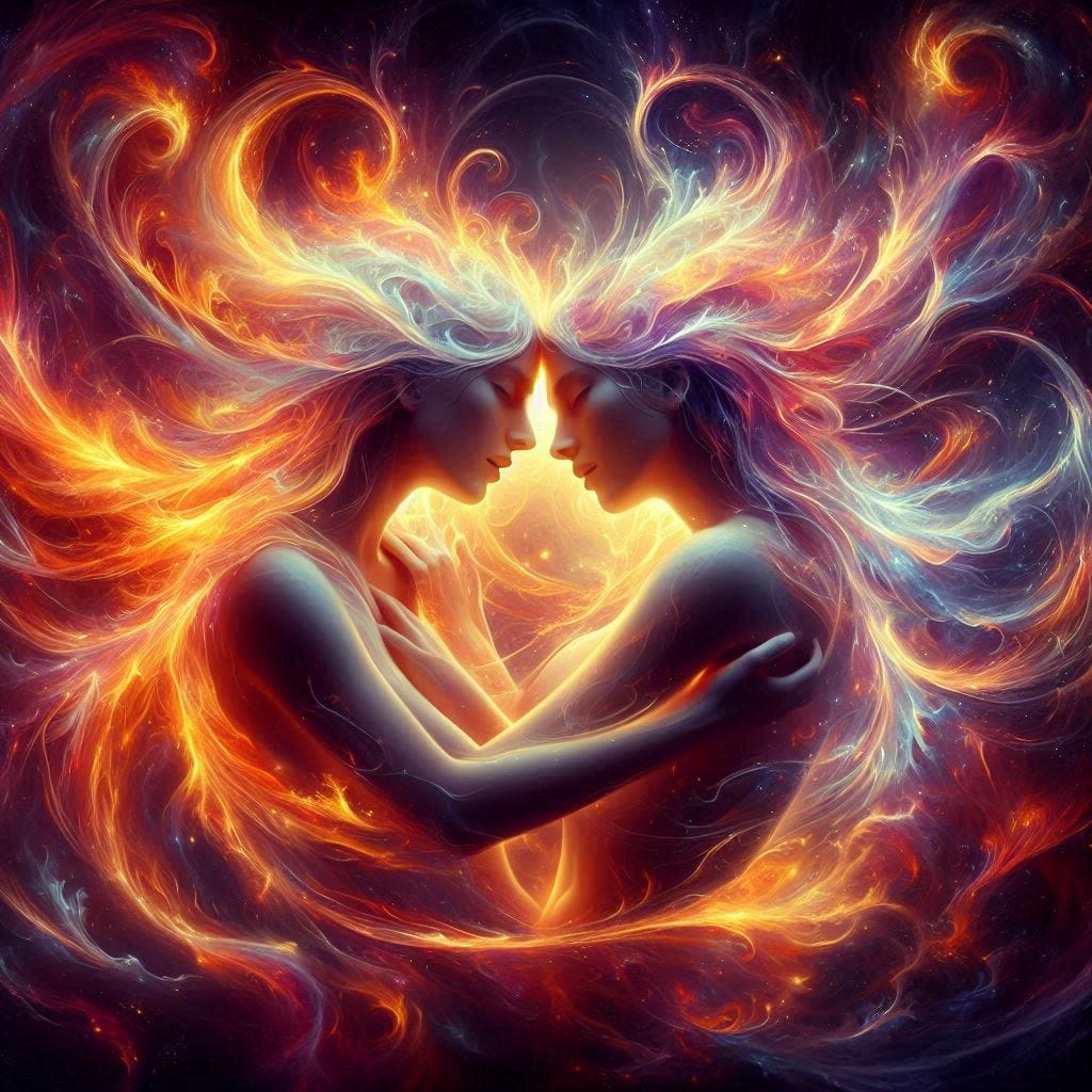 Twin Flame in Greek Mythology. The concept of twin flames has its… | by ...