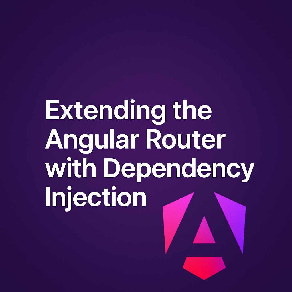 Extending the Angular Router with Dependency Injection | by Miloš ...