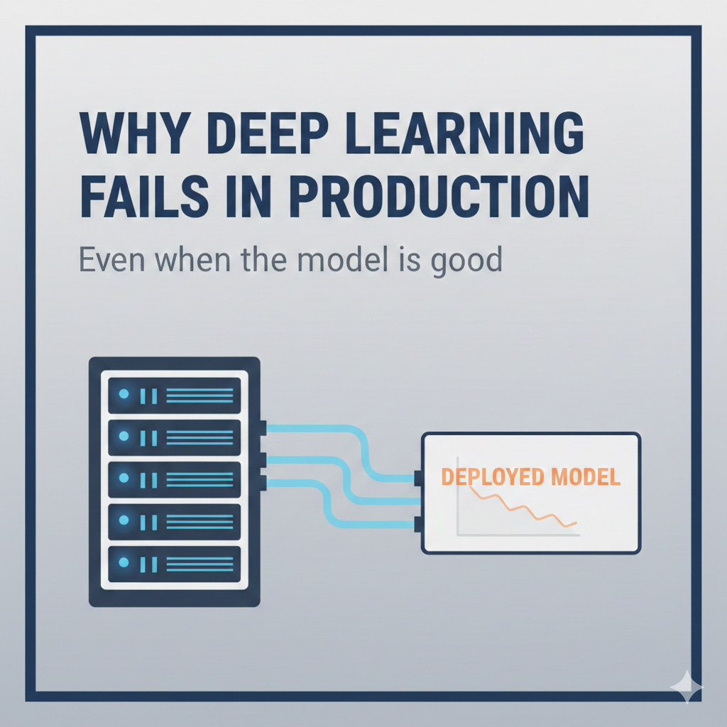 Why Deep Learning Fails in Production (Even When the Model Is Good ...