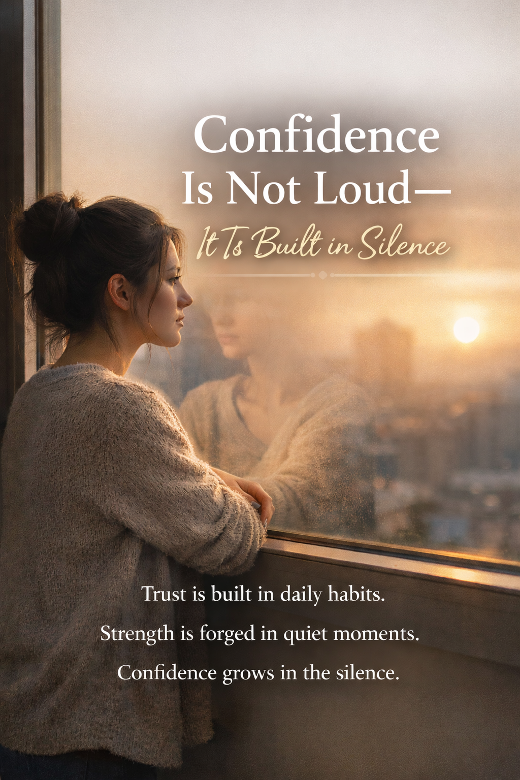 Confidence Is Not Loud — It Is Built in Silence | by MALA MUKHERJEE ...