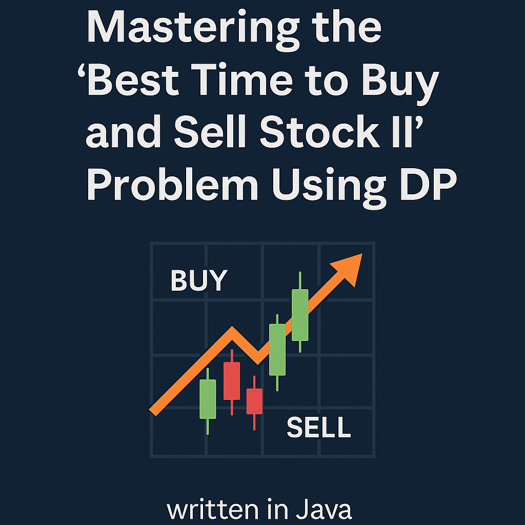 Best Time to Buy and Sell Stock II: A Structured Dynamic Programming Approach for Interview Prep ...