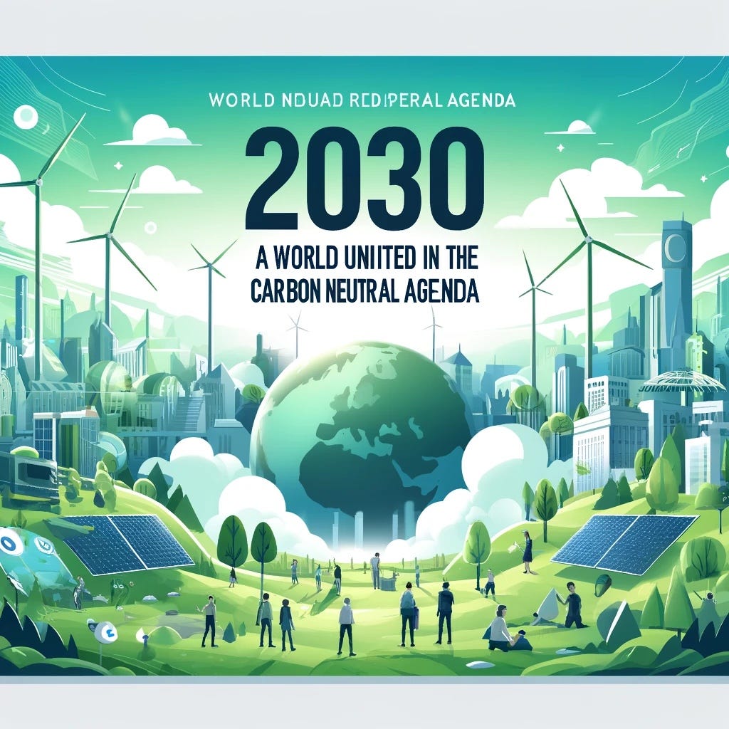 2030: A World United in the Carbon Neutral Agenda | by CARBONIS | 碳世界 | Medium
