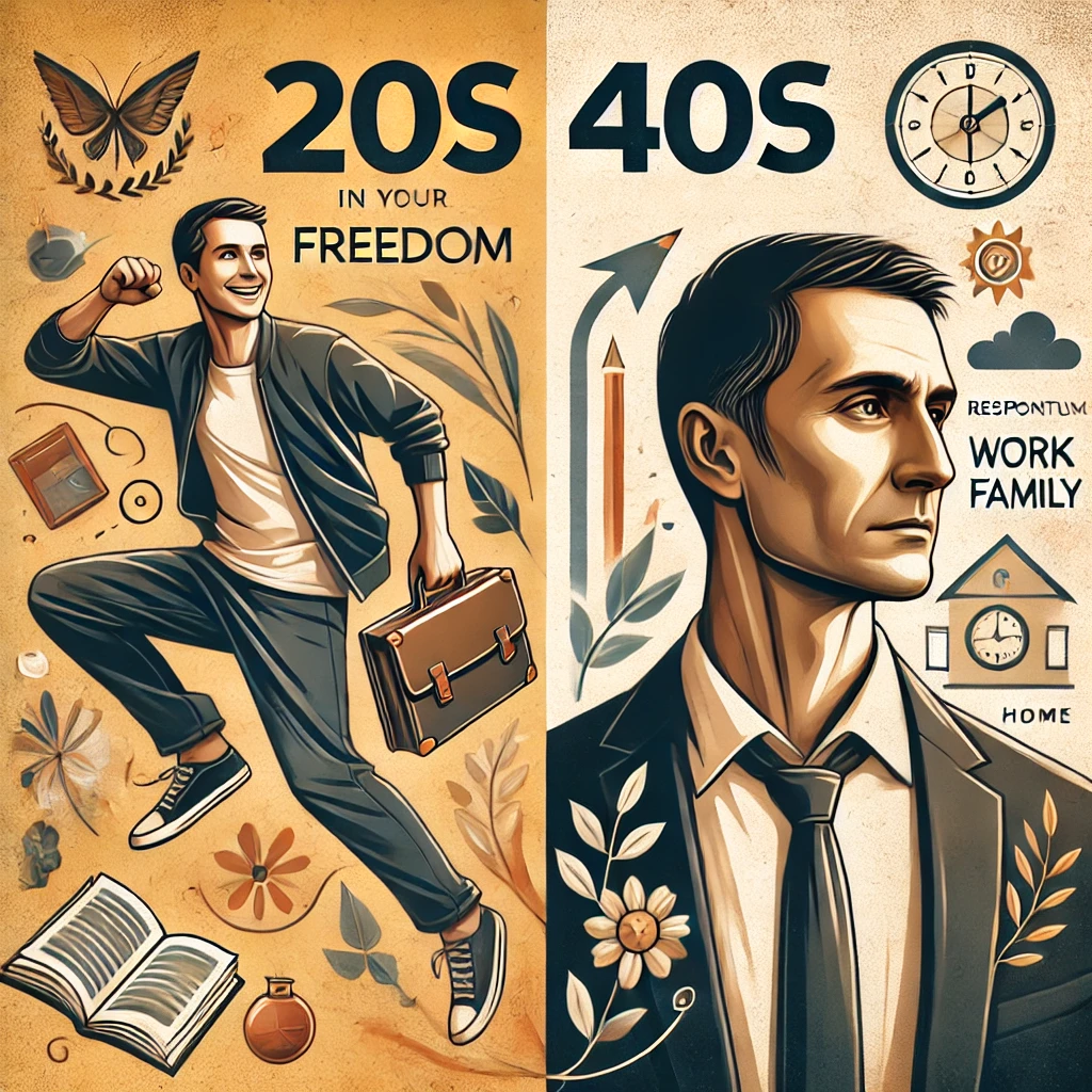 Life In Your 20s vs 40s. What you do today shapes everything… | by ...
