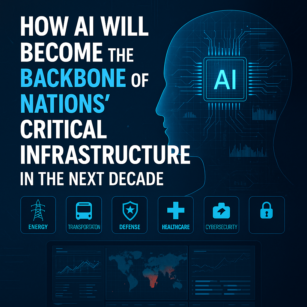 How AI Will Become the Backbone of Nations’ Critical Infrastructure in ...