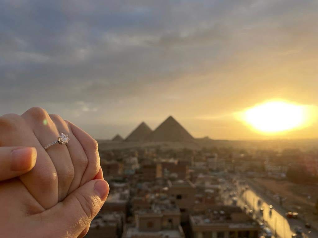 Pyramids, love and forever: my proposal story | by Emily’s Travel Tips ...