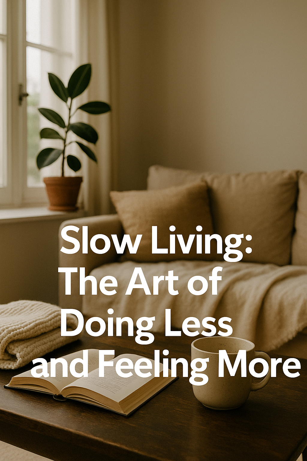 Slow Living: The Art of Doing Less and Feeling More | by Fahodor Riman ...