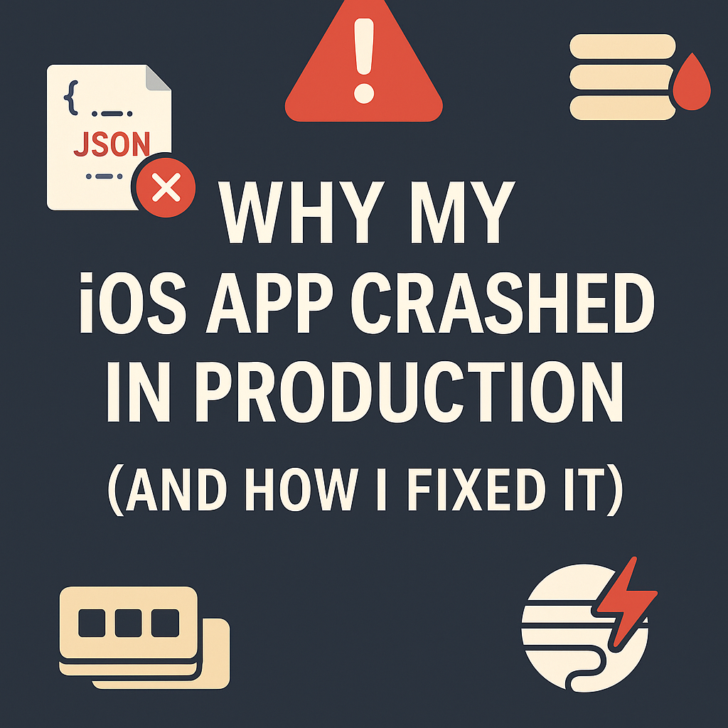 Why My iOS App Crashed in Production (And How I Fixed It) | by Jasmeet ...