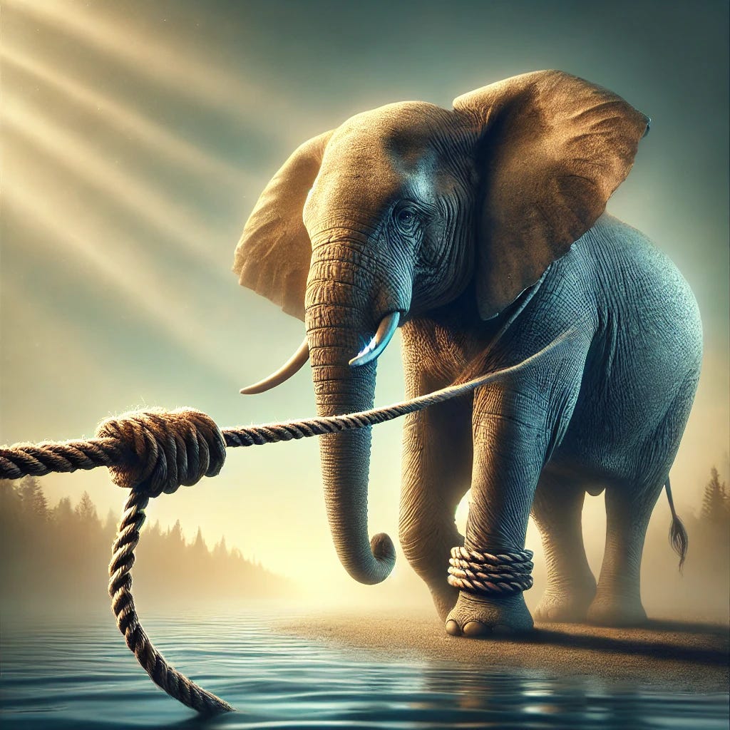 Life Lessons — The Elephant and the Rope: Break Free from Limiting ...