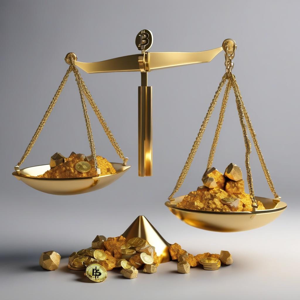 Gold and Bitcoin: Greed or Wisdom - Where Should You Stand? | by 2140 ...
