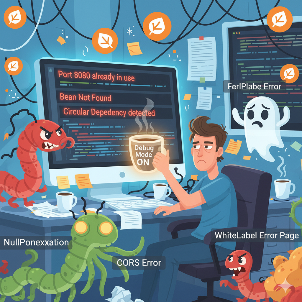 Spring Boot Errors & How To Solve Them Without Destroying Your Project | by Prathmesh Joshi ...