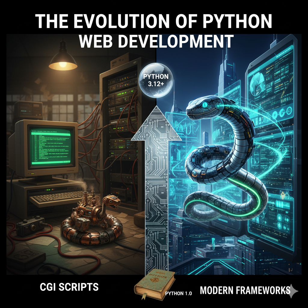 The Evolution of Python Web Development: From CGI Scripts to Modern Frameworks | by Kainat ...